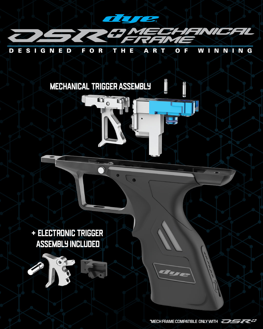 DSR+ Mech Frame Kit – DYE Asia