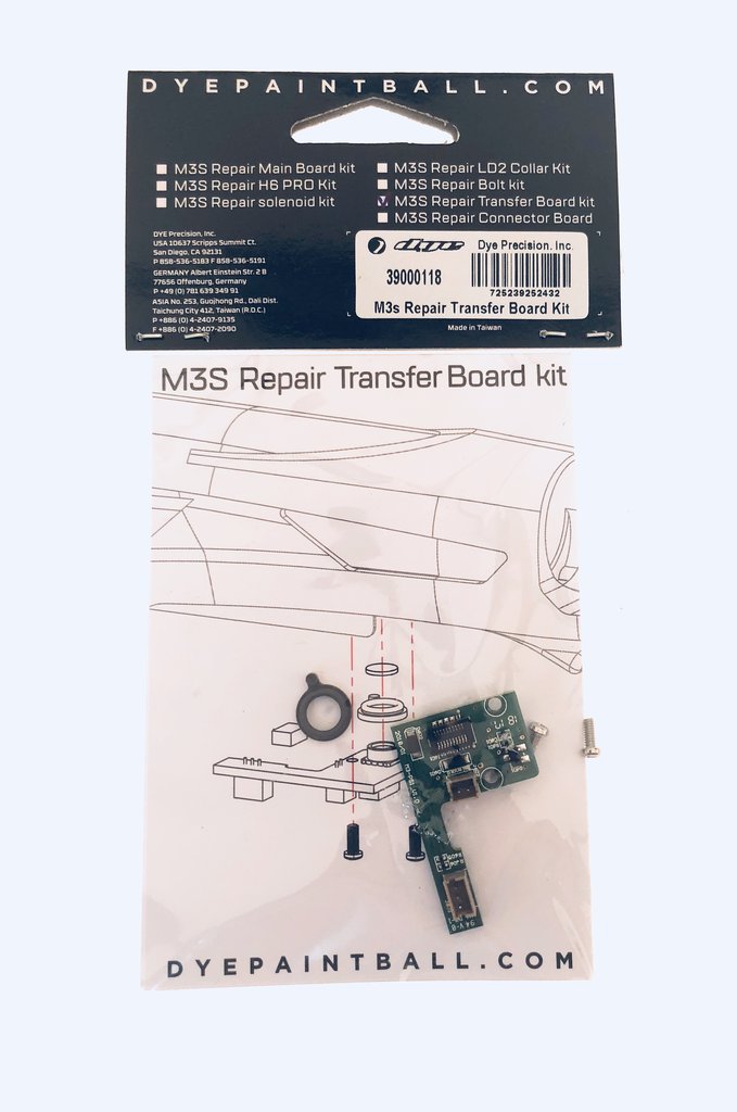 M3s/M3+ REPAIR TRANSFER BOARD KIT – DYE Asia